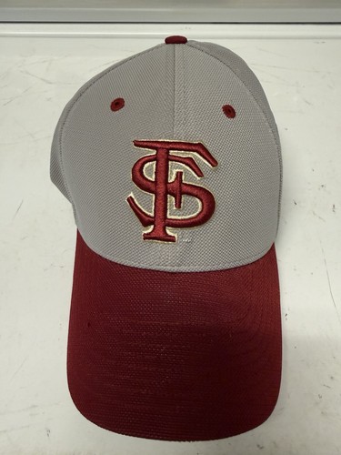 Florida State Seminoles New Era Fitted Hat Gray Red FSU Logo M L | eBay UK