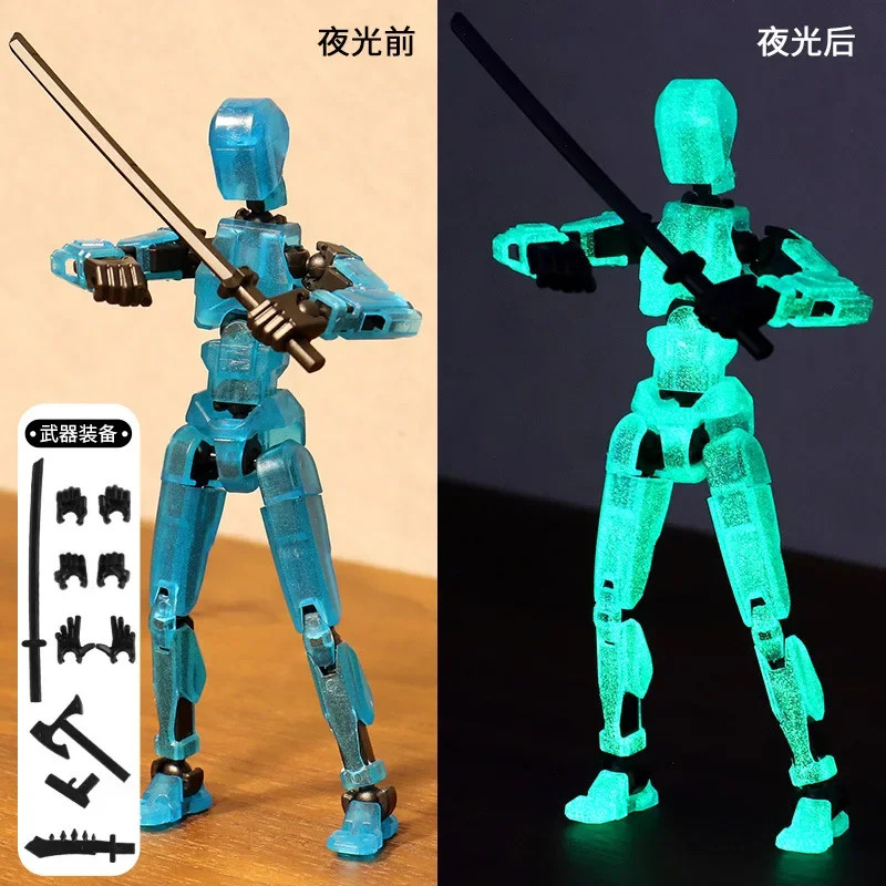 T13 Action Figure Titan Multi-Jointed Movable Shapeshift Robot 13 ...