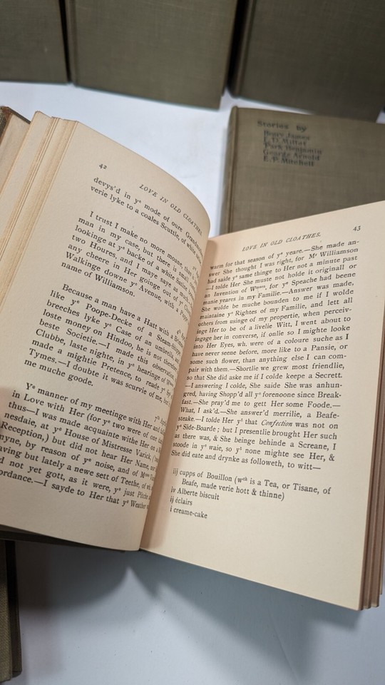 Library of American Fiction Set 1 - 10 copyright 1904 Charles Scribner ...