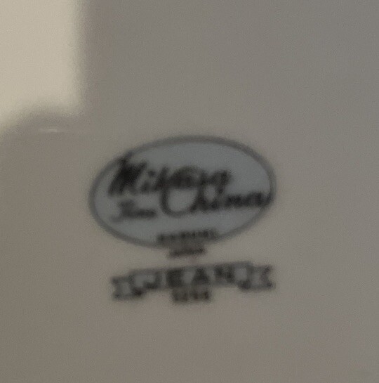 Vintage Mikasa Fine China Narumi Jean #5258 Dinner Plate 10.5” | eBay