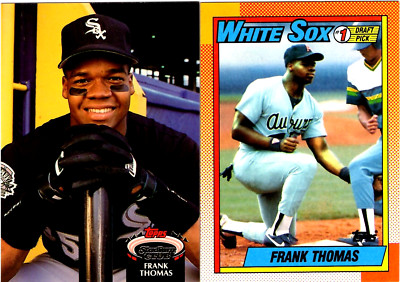 1990 Topps - FRANK THOMAS- #1 Draft Pick - Rookie Card 🔥⚾️ + Stadium ...