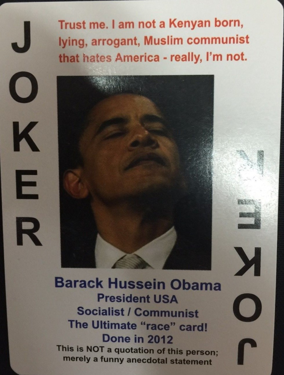 Playing Cards - ANTI-LIBERAL - Tea Party - Conservative - very FUNNY | eBay