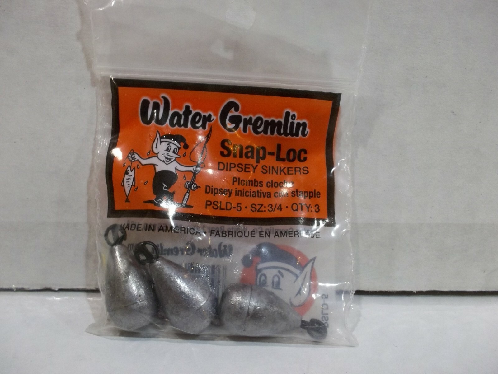 Water Gremlin Snap Loc Dipsey Sinkers 7 for sale online | eBay