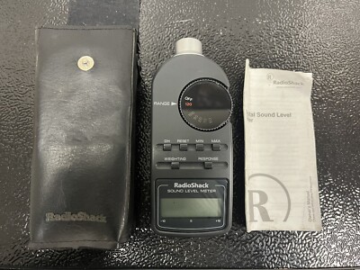 Sound & Audio Measurement - Radio Shack Sound Level Meter 33-2050
