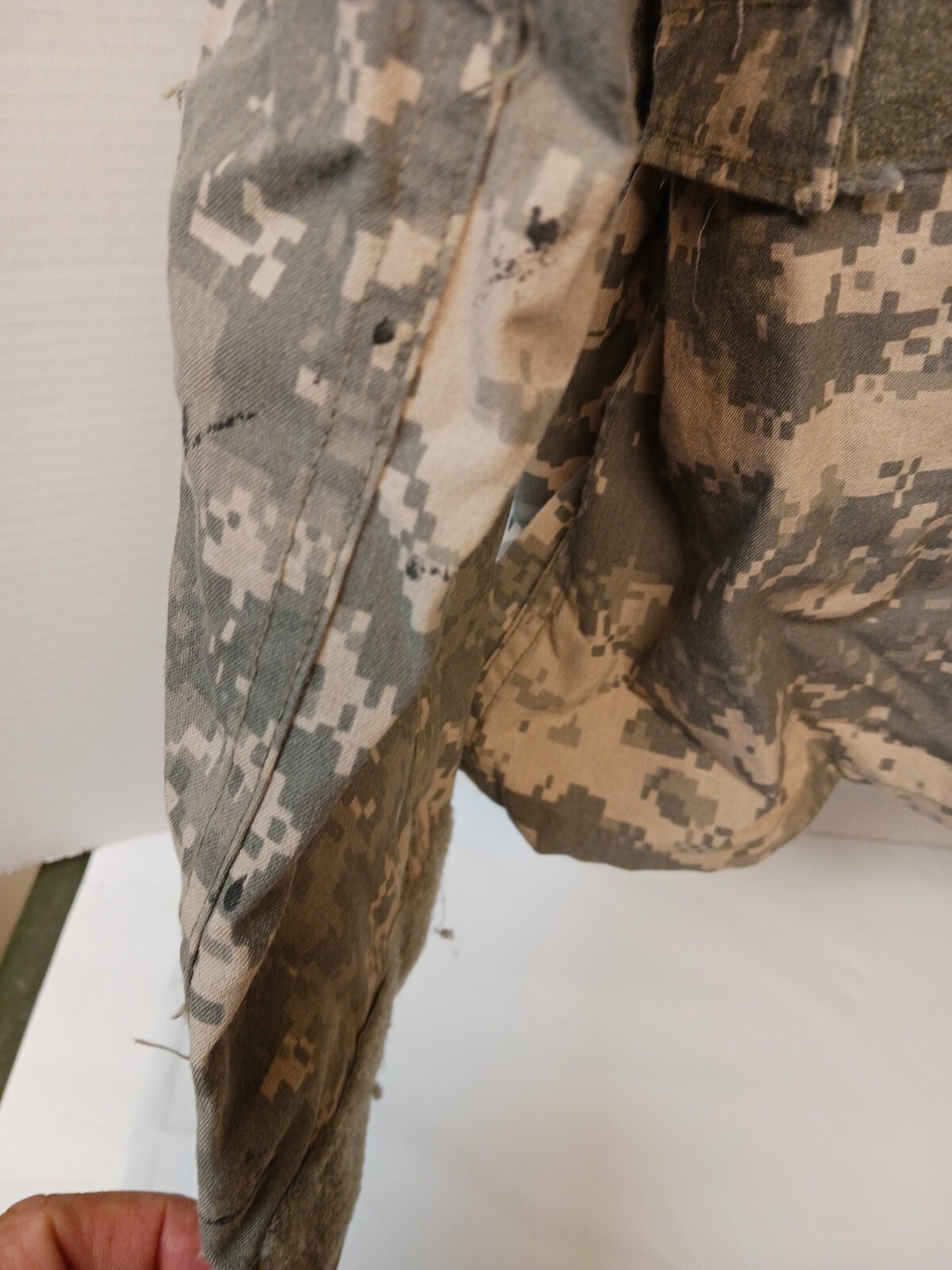 US ARMY COMBAT AIRCREW ACU COAT A2CU SHIRT FLIGHT SUIT NSN 8415-01-526 ...