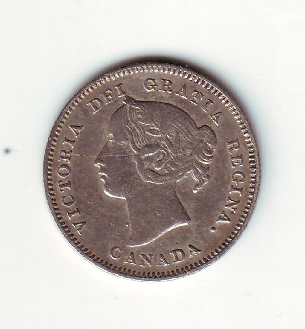 Canada 5 Cents Silver 1900 Oval Zero | eBay