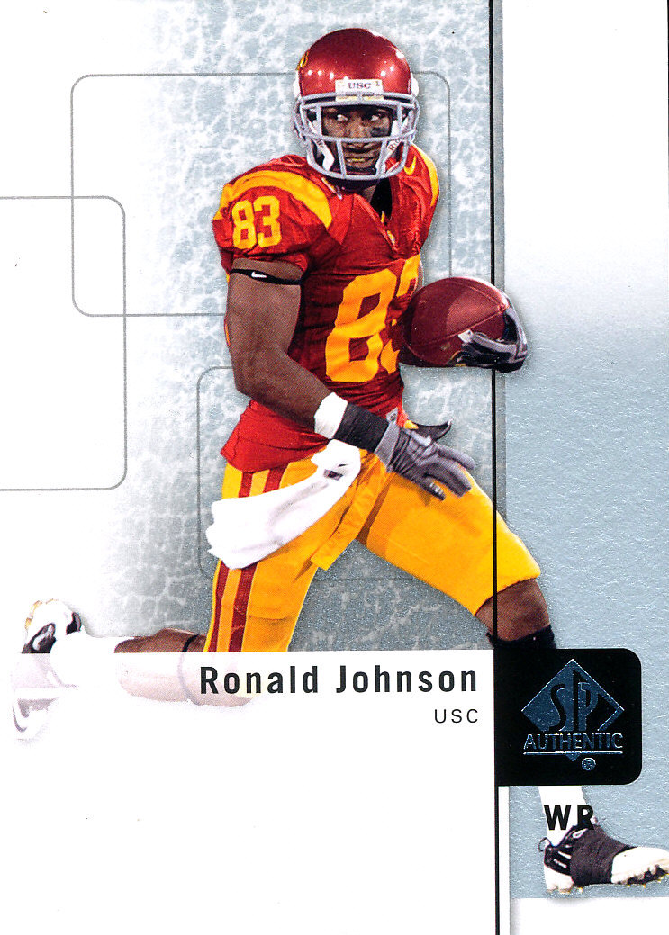 SP-AUTHENTIC Ronald Johnson RC EAGLES 49ERS USC Trojans | eBay