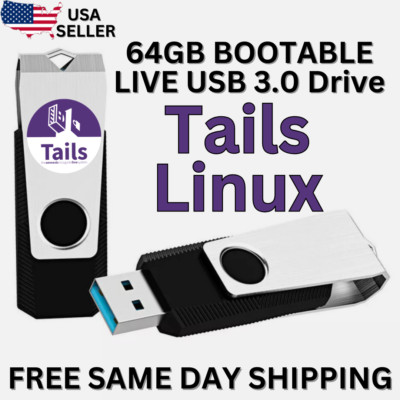 TAILS 6.13 Portable Anonymous OS - Bootable USB for Windows, Mac, Linux ...