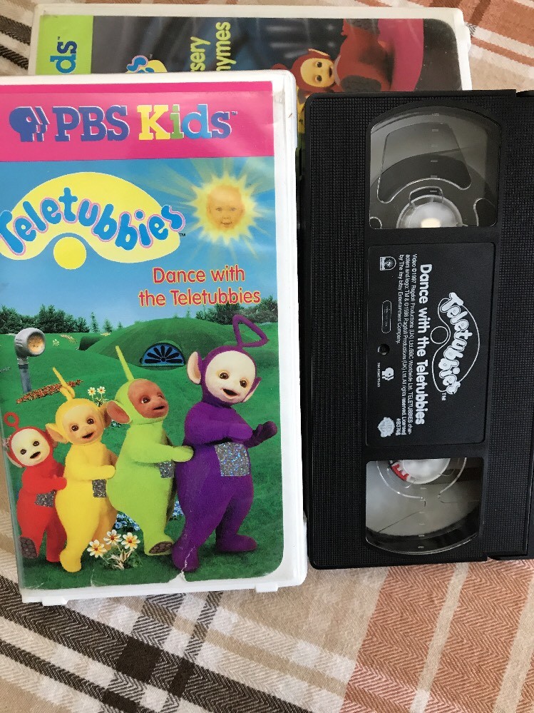 Teletubbies Dance With The Teletubbies Vhs Pbs Kids Video