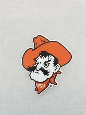 Oklahoma State University Cowboys OSU Pistol Pete Head Perfect Cut ...