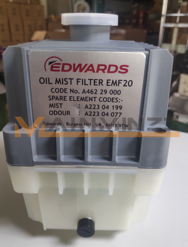 1PC Edwards EMF20 Oil Mist Filter KF25 Ports for RV12 E1M18 E2M18 ...