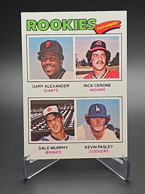 1977 Topps DALE MURPHY Rookie Card #476 Gary Alexander K PASLEY Rick ...