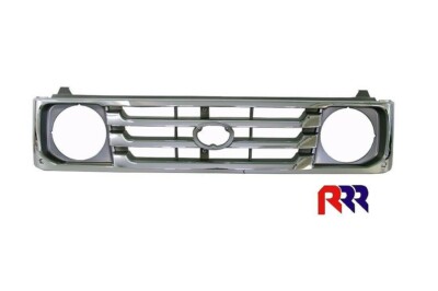 FOR TOYOTA LANDCRUISER 70 SERIES HJ75 99-07 FRONT GRILLE, CHROME-GRAY ...