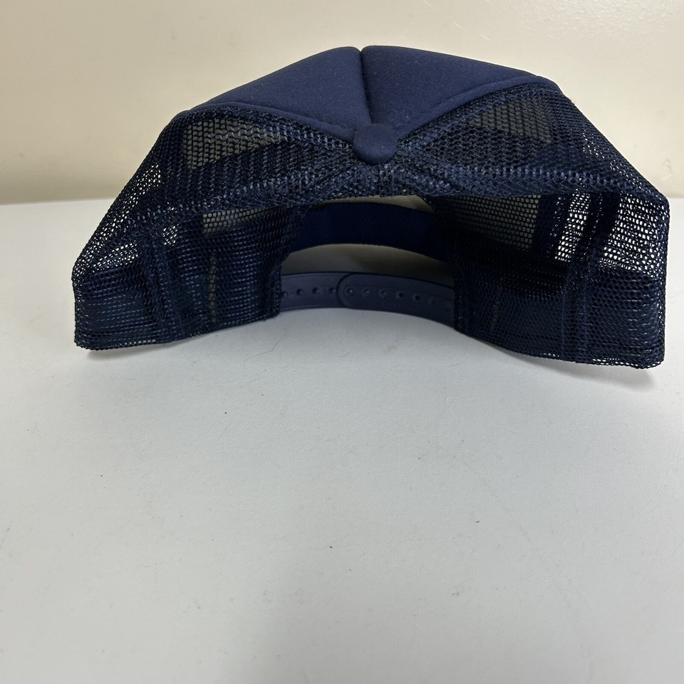 Vintage Security Mustang Ranch Nevada Trucker Hat NWOT Navy Blue | eBay