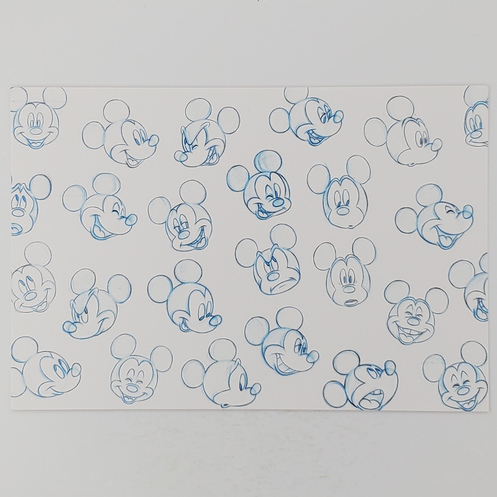 Mickey Mouse Postcard True Original 90 Years of Magic Disney Style ...