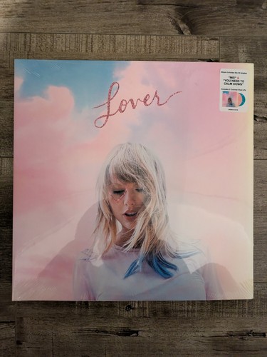 Taylor Swift Lover Pink Blue Colored Vinyl 2 LP Exclusive Ltd Factory ...