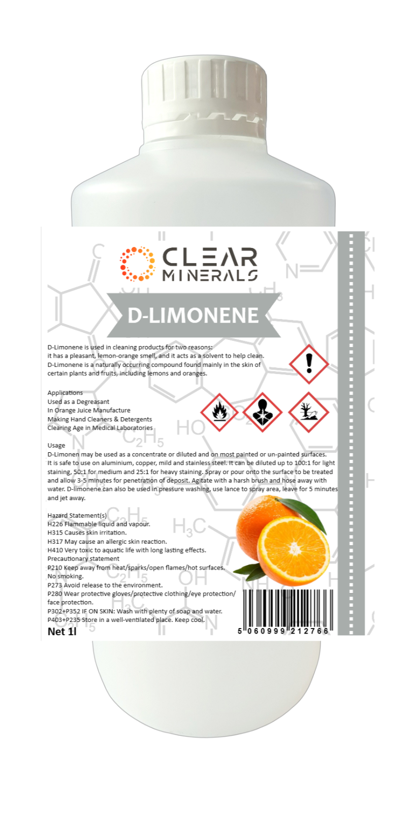D Limonene Genuine 100ml-1l Orange Terpene Orange Citrus Peel Degreaser ...