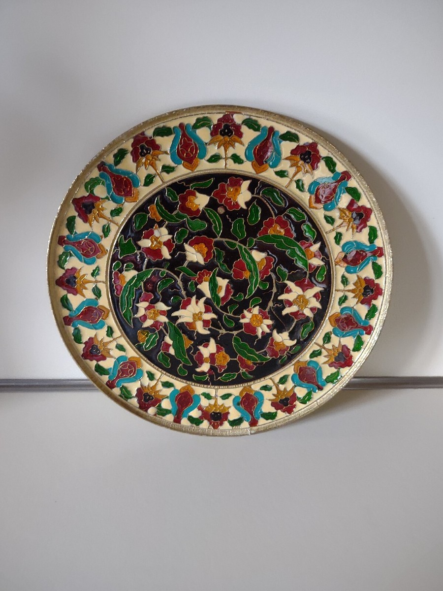 Brass Plates From Greece Greek Ship Plate Etsy