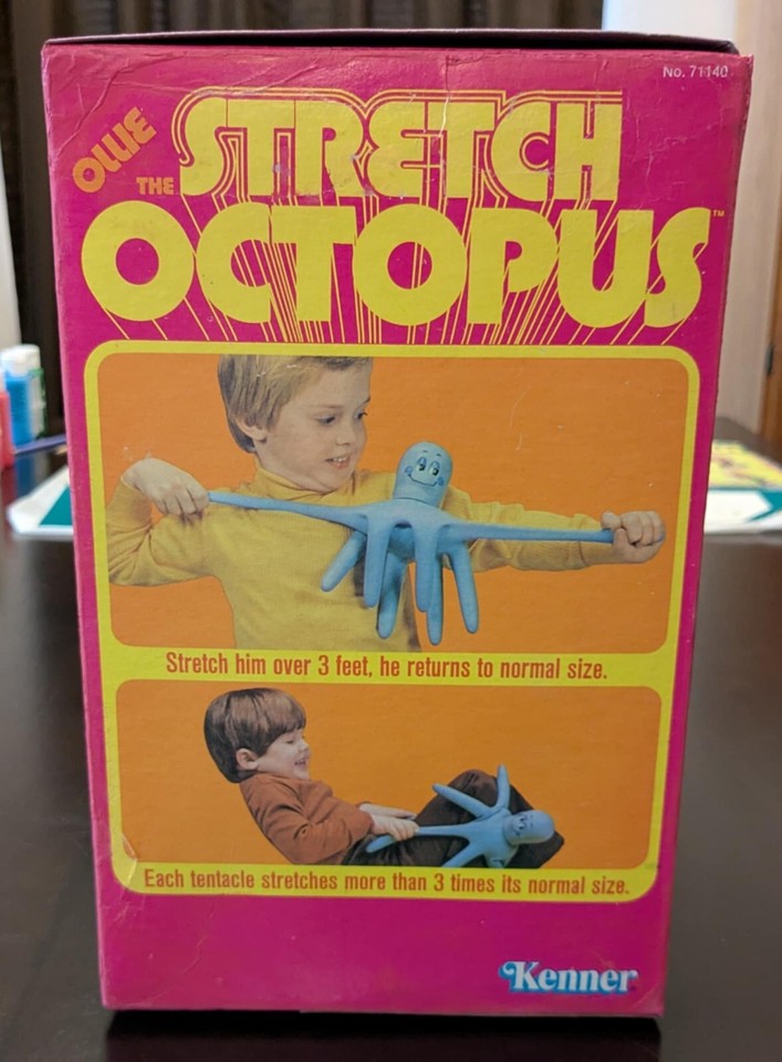 Vintage 1978 Kenner Stretch Octopus Box (BOX ONLY) | eBay