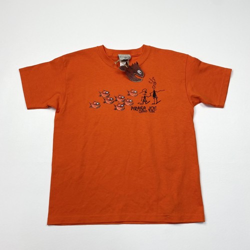NEW! Boy’s/Kid’s Piraña Joe Grand Turk Short Sleeve T-Shirt Size 10 W ...