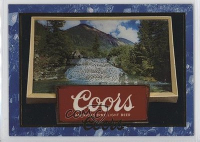 1995 Coors Scenic Waterfall Sign 2 #40 0kb5 | eBay