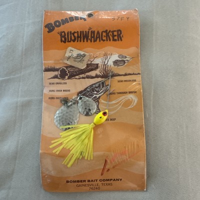 Vintage Bushwhacker Spinnerbaits Fishing Lures, Bomber Bait Co ...