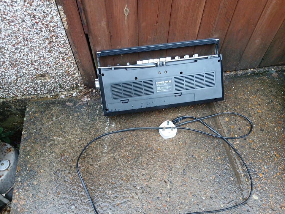 Roberts vintage RSR 50 1980s portable twin speaker rad/casette | eBay UK