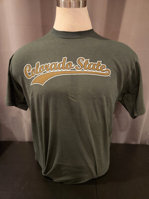 OFFICIAL LICENSED NCAA COLORADO STATE T SHIRT SHORT SLEEVES NEW WITH ...