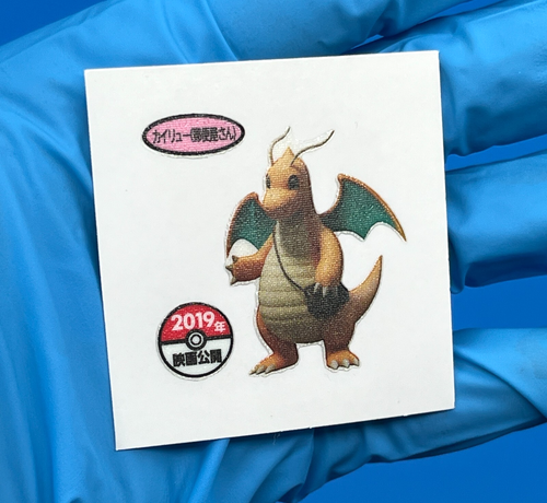 3D Dragonite Pokemon Bread Sticker Deco Chara Japanese | eBay