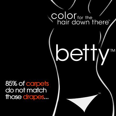 Betty Color for the Hair Down There - Intimate Hair Color - 8 Colors ...
