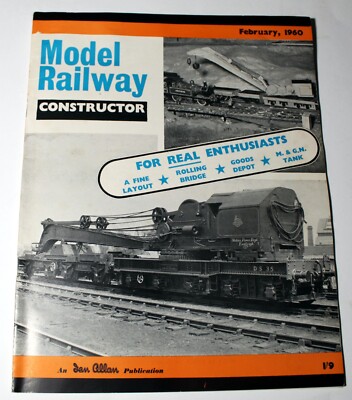 Model Railway Constructor Magazine, February 1960, Vintage Airfix ads ...