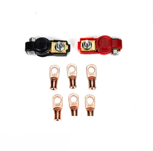 Heavy Duty Battery Terminal Car Quick Connector Cable Clamp Clip Red ...