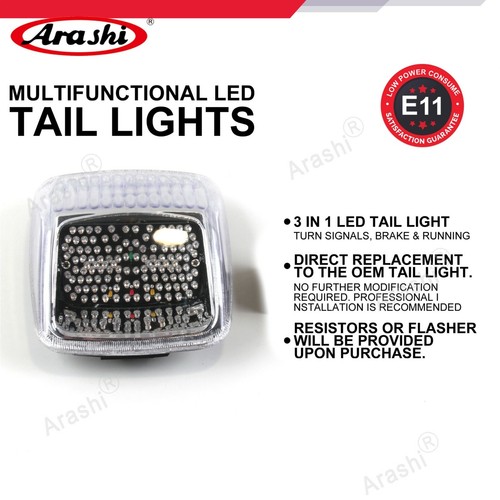 Arashi Integrated LED Tail Light Turn Signal Light For HARLEY DAVIDSON ...
