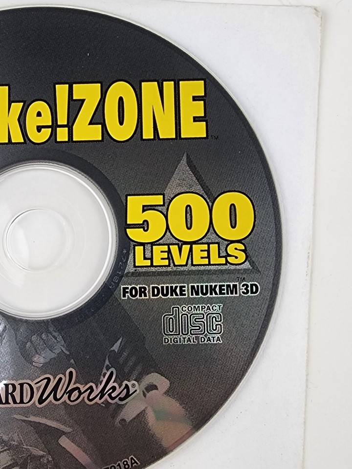 Duke Nukem Duke Zone 500 Levels Disc Only PC Game great condition | eBay