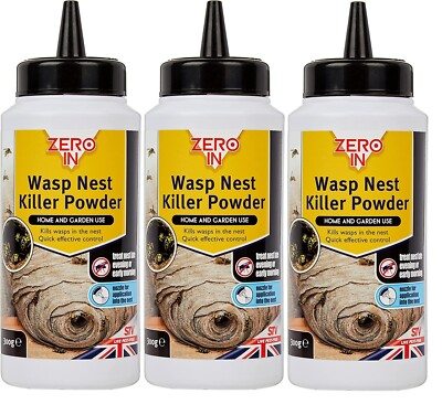 Zero In Wasp Nest Killer Powder Control Indoor Outdoor Home And Garden ...