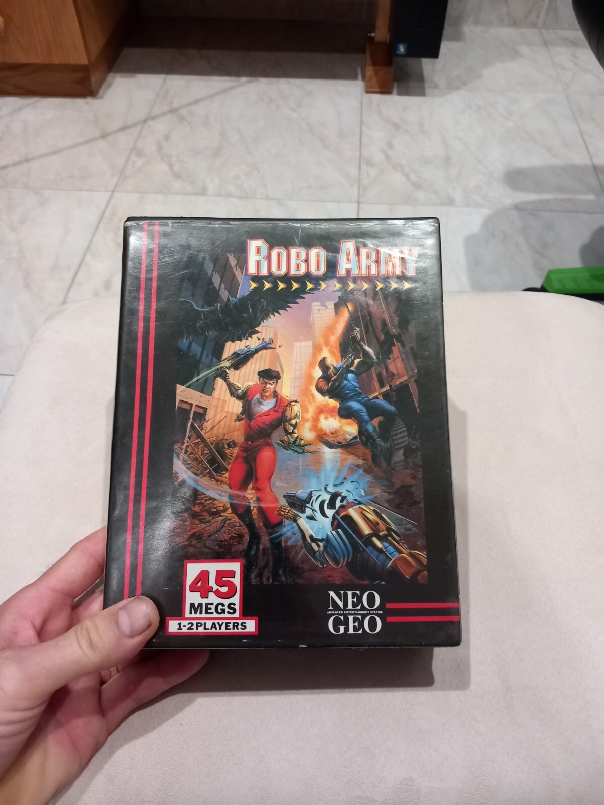 Robo Army Neo Geo - Juegos Retro Database