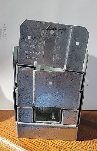 Simpson Strong Tie ABA44Z Standoff Post Base - 4 PACK | eBay