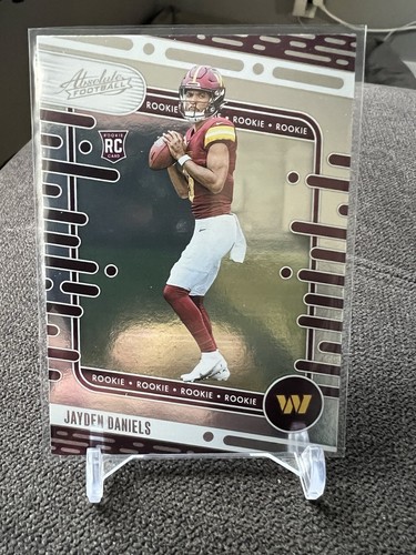 2024 Absolute Jayden Daniels Base Rookie Card RC Commanders | eBay