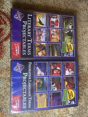 Figurative Language & Literary Terms Projectables (2 CD-Roms) Brand New ...