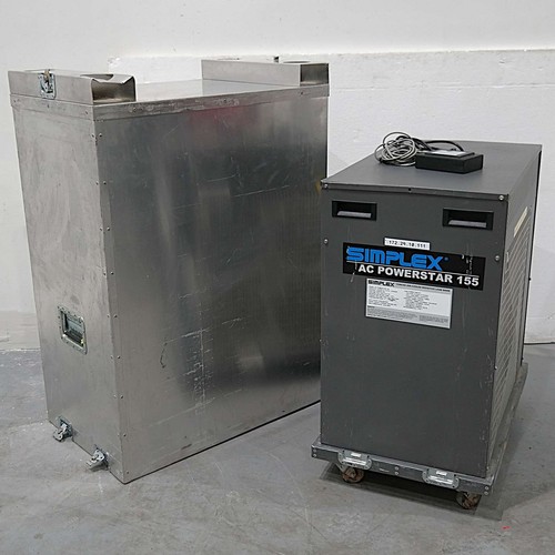 Simplex AC PowerStar 155 Forced Air-Cooled Resistive Load Bank w/ Road ...