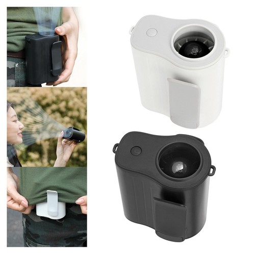 Portable Waist Fan Cooling Body Fan Hanging Fan for Fishing Travel ...