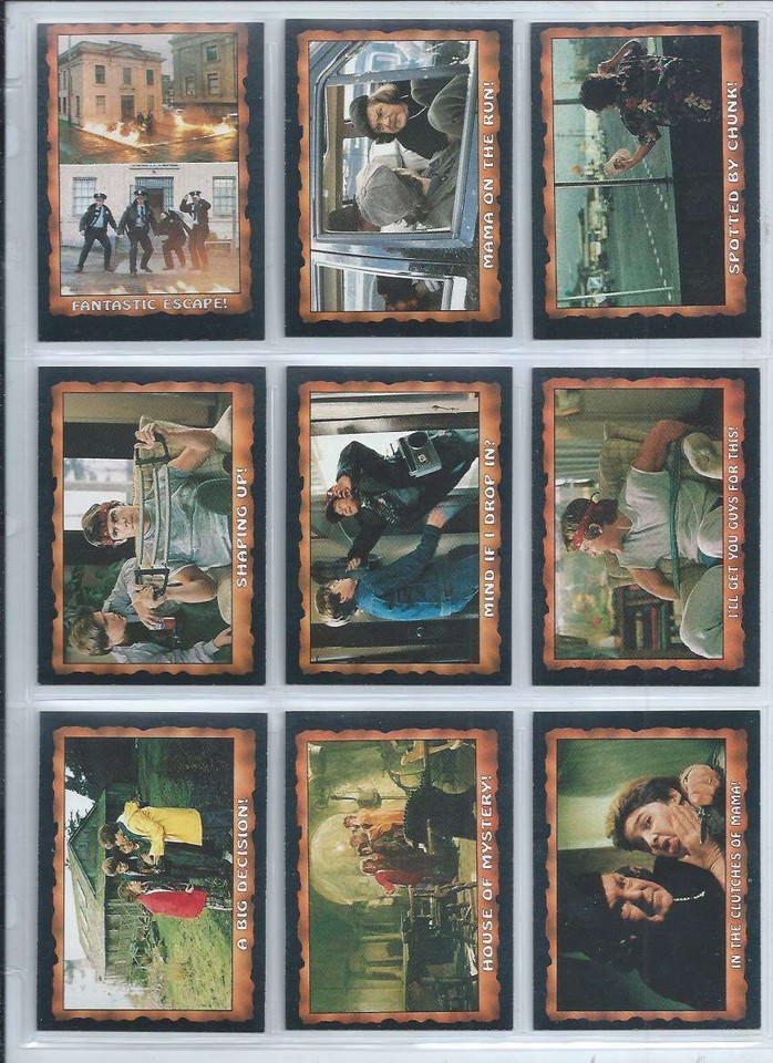 The Goonies 1985 Topps Trading Cards *PICK FROM LIST* | eBay