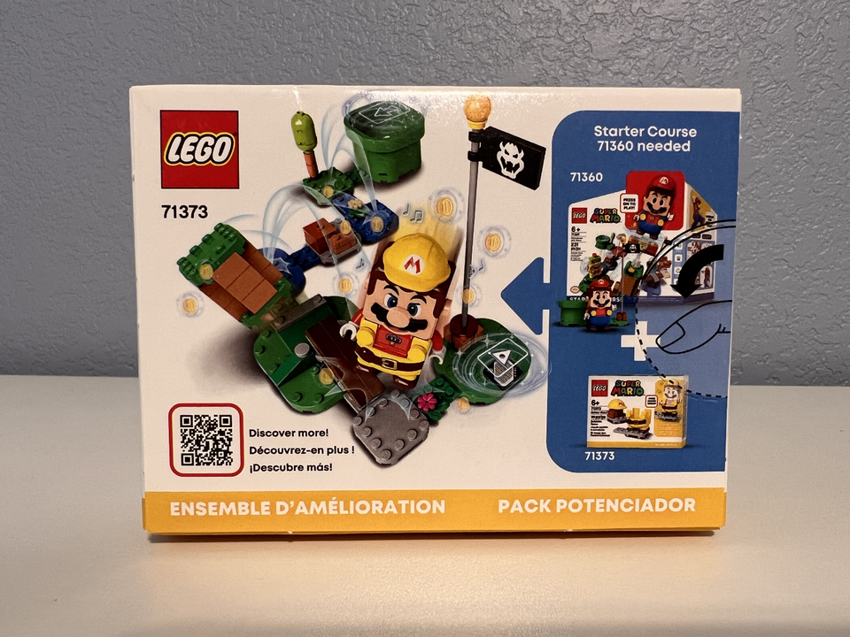 LEGO Super Mario: Builder Mario Power-Up Pack (71373) 673419319553 | eBay