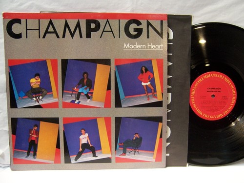 CHAMPAIGN Modern Heart 1983 Columbia Funk/Soul NM! | eBay