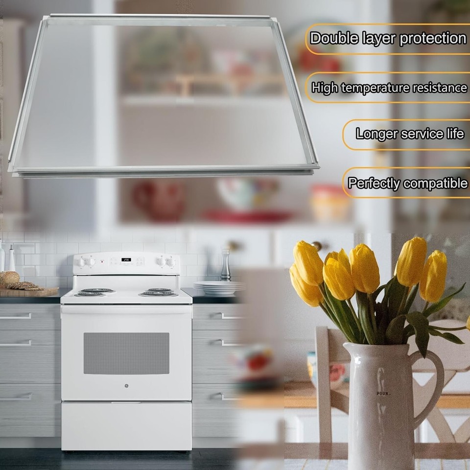 WB56X22160 WB55T10154 WB56T10152 Range Oven Inner Door Glass Compatible ...