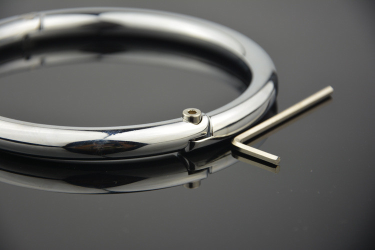 Stainless Steel Neck Collar Adult Slave Role Play Metal Collar For Men ...