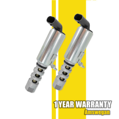 VVT Variable Valve Timing Solenoid Intake & Exhaust Set For Audi A4 A5 ...