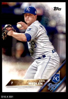 2016 Topps #691 Kris Medlen Royals 8 - NM/MT | eBay