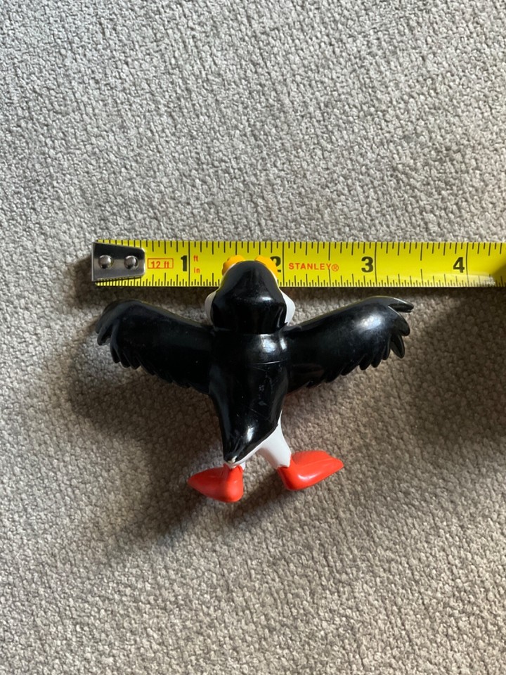 Swan Princess Puffin The Penguin PVC Figure Toy Cake Topper Vintage ...