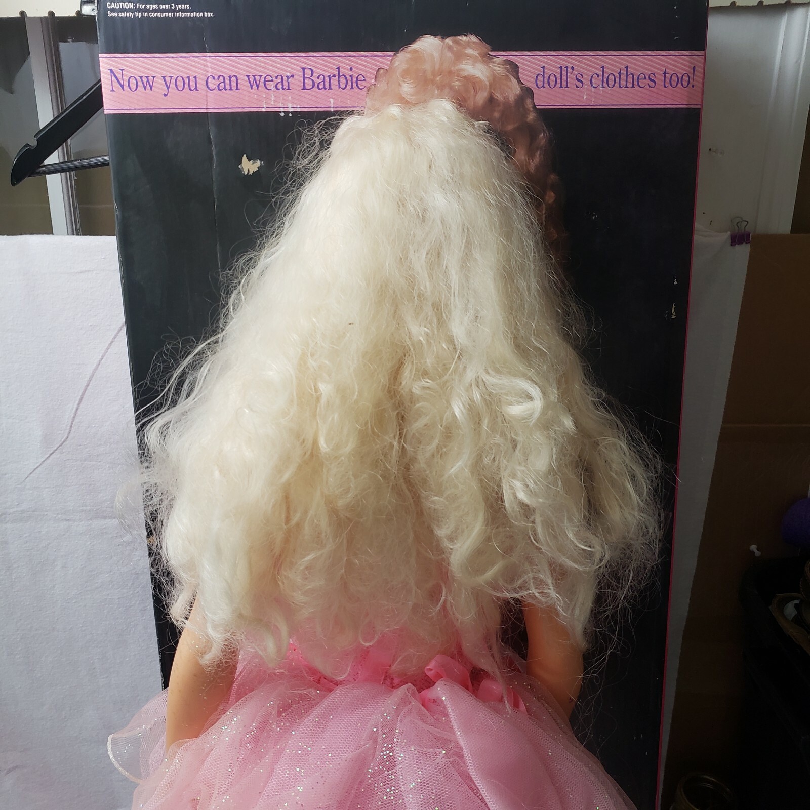 Life Size Barbie Doll 3 Feet Tall Vintage 1992 My Size In Box ...